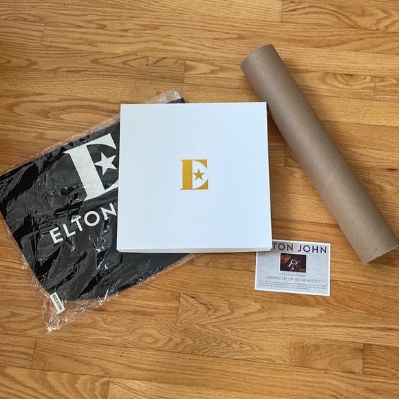 Elton John | Art | Elton John Vip Yellow Brick Road Tour Kit | Poshmark